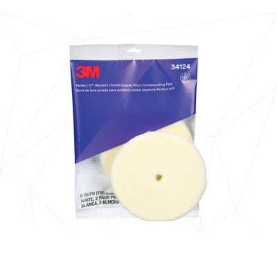 3M™ Perfect-It™ 34124 Random Orbital Compounding Pad, 6 in Dia, Coarse ...